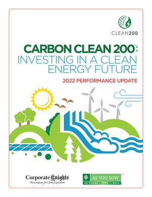 200 Companies Investing in Clean Energy | Corporate Knights