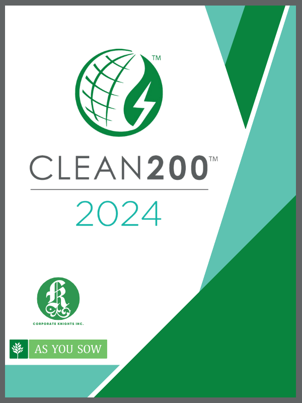 200 Companies Investing in Clean Economy | Corporate Knights